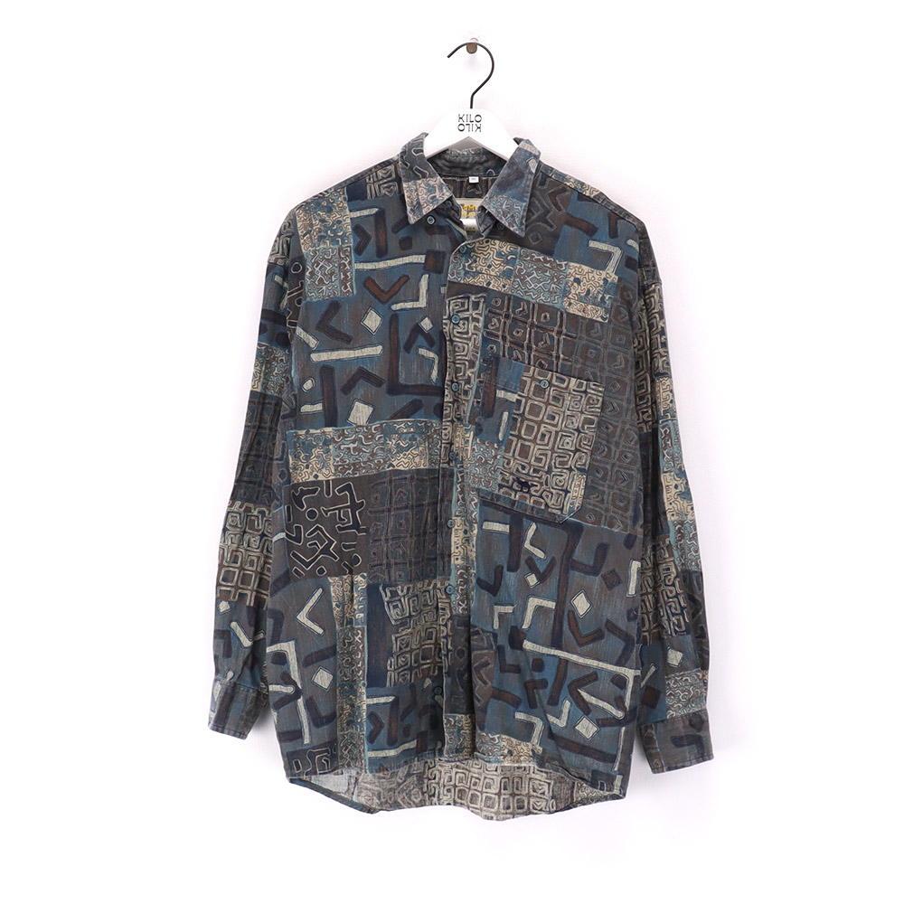 Camel 90s Overhemd - Kilo Kilo Vintage