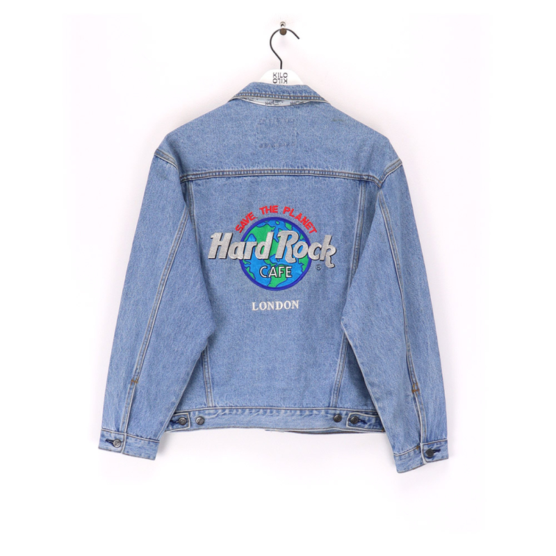 Hard Rock Cafe London Denim Jacket - Kilo Kilo Vintage
