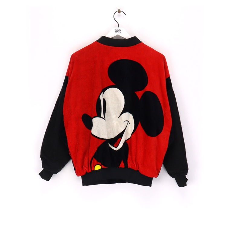 Walt Disney Mickey Mouse Bomber Jacket - Kilo Kilo Vintage